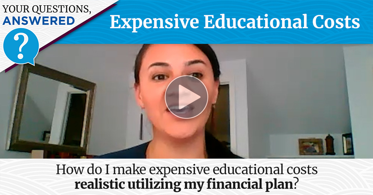 Your Questions, Answered: Expensive Educational Costs